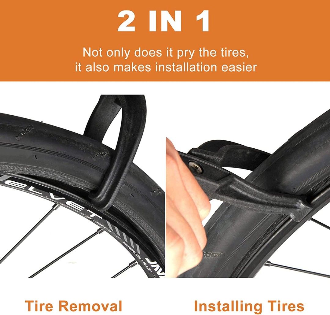 Bicycle tyre clamp tire plier lever bike wheel replacement tools tyre ...