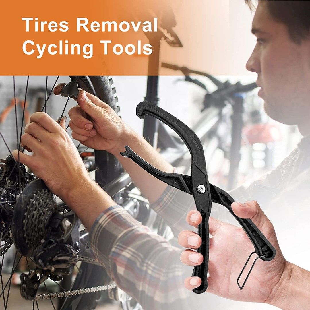 Bicycle tyre clamp tire plier lever bike wheel replacement tools tyre ...