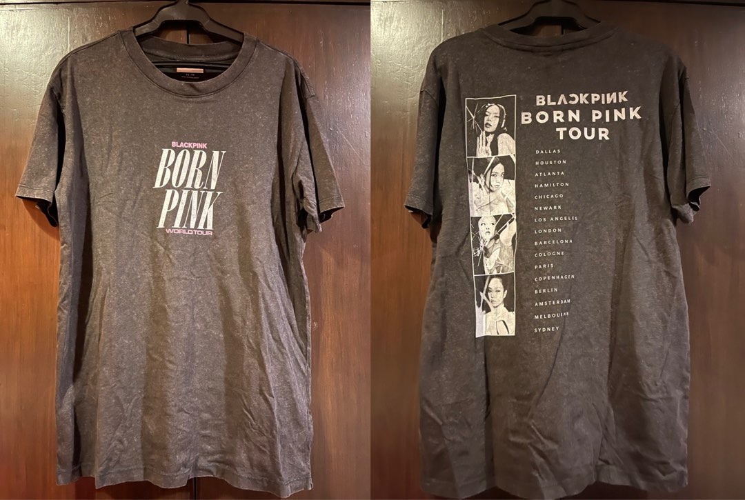Blackpink Born Pink Tour Shirt (Cotton On), Women's Fashion, Tops ...