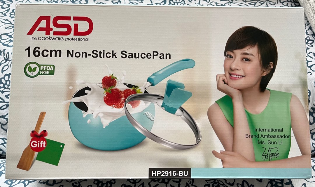 Brand new ASD 16cm sauce pan, Furniture & Home Living, Kitchenware ...