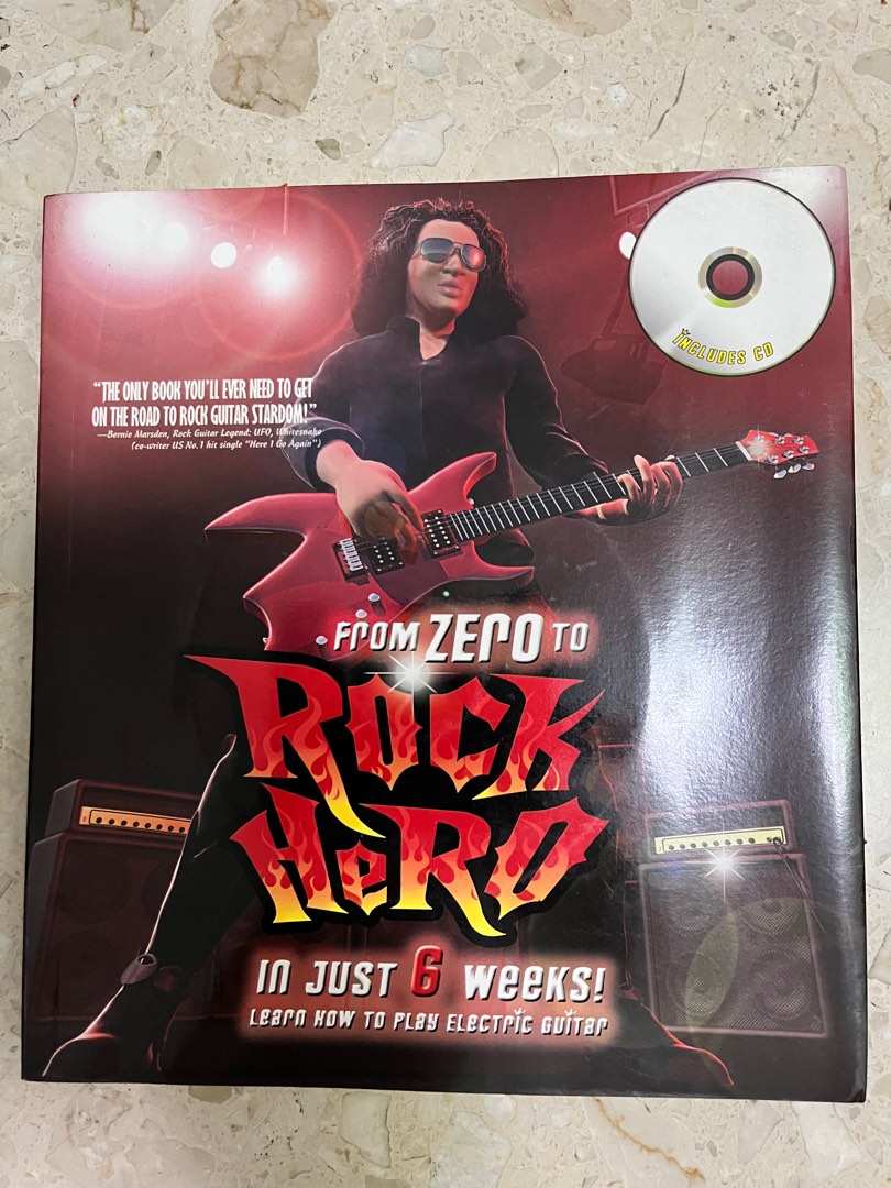 Book: From Zero to Rock Hero (Guitar), Hobbies & Toys, Music & Media ...