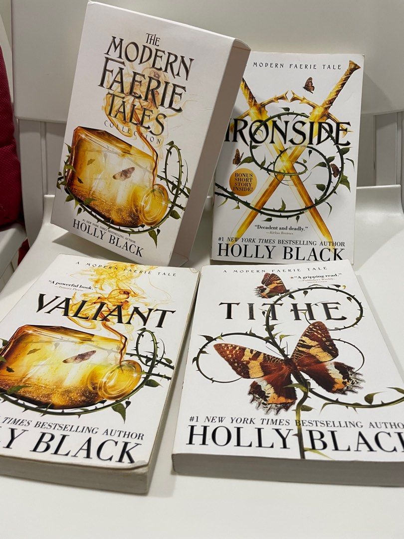 Box Set: The Modern Faerie Tales: Tithe; Valiant; Ironside by Holly ...