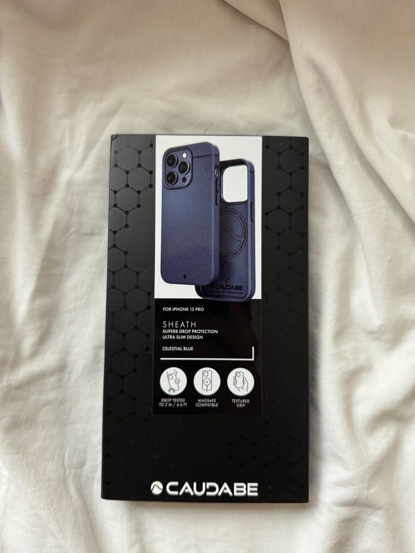 BRAND NEW / UNUSED - Caudabe Sheath iPhone 15 Pro - Celestial Blue ...