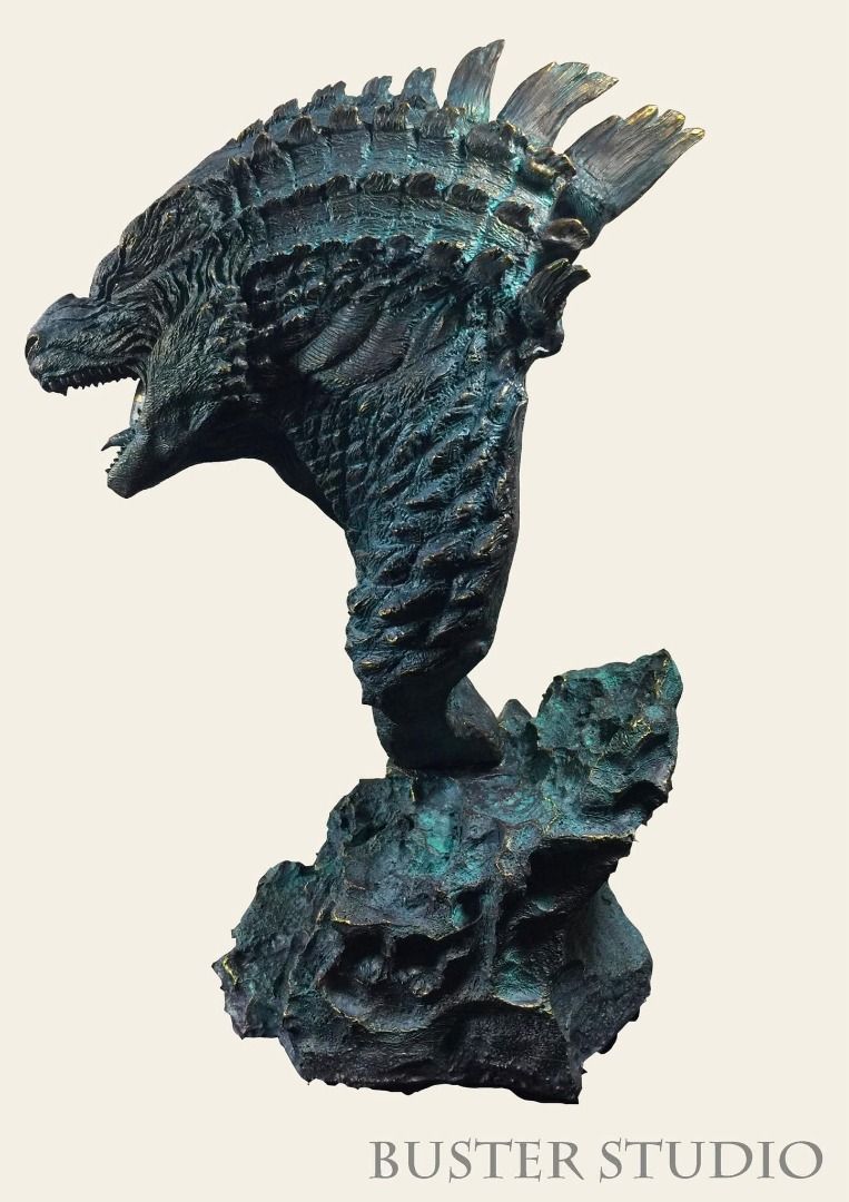 Buster Studios Godzilla Bust, Hobbies & Toys, Toys & Games on Carousell