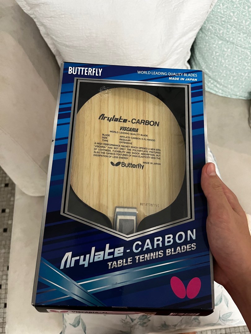 Butterfly Viscaria ALC, Sports Equipment, Sports & Games, Racket & Ball ...