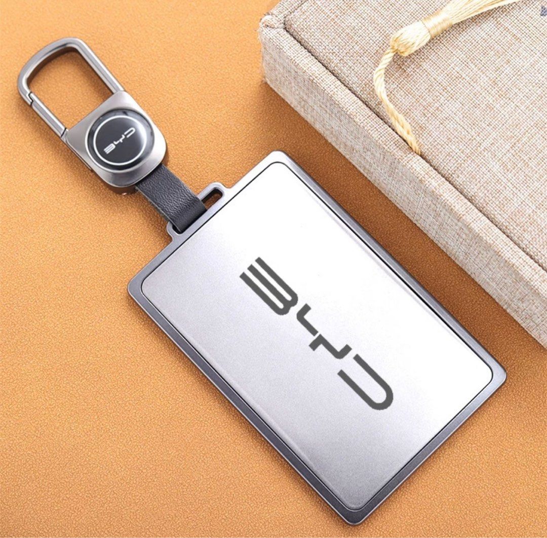 BYD car key card cover, Car Accessories, Accessories on Carousell