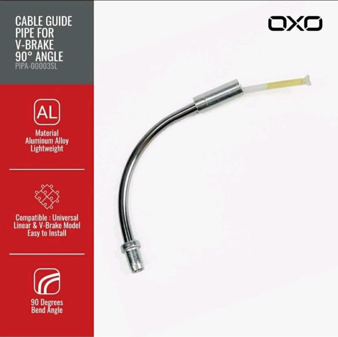 Cable Guide Pipe Pipa Rem V Brake 90 Derajat, Olah Raga, Sepeda di ...