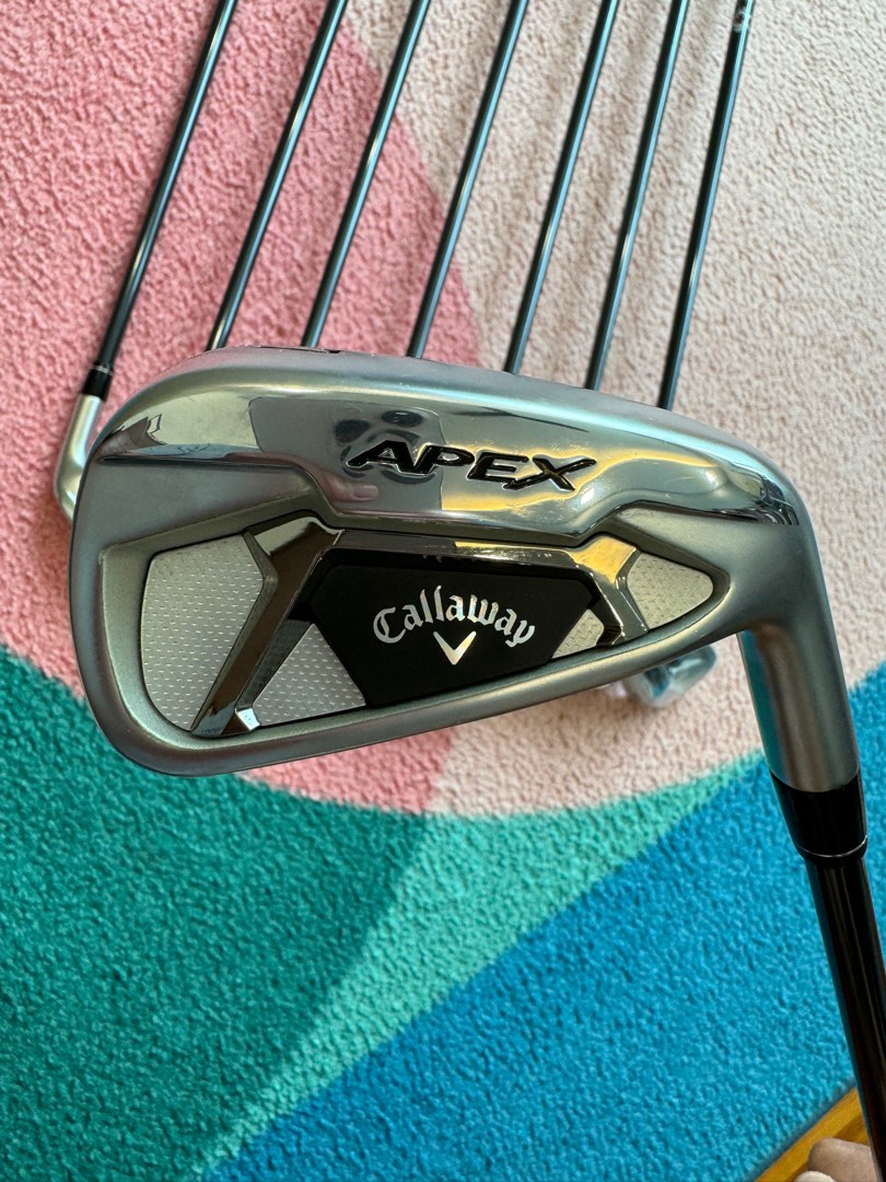 Callaway Apex 21 irons 4-AW graphite, Sports Equipment, Sports & Games, Golf on Carousell