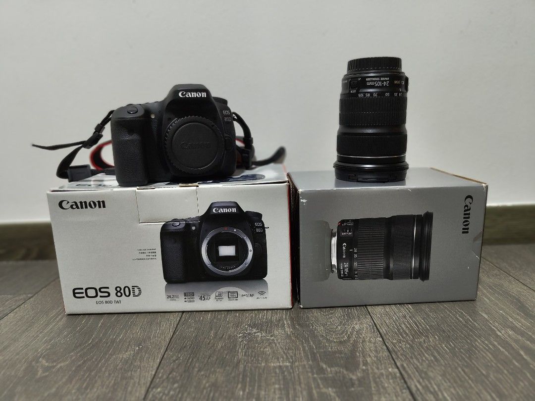 Canon EOS 80D Clearance Bundle, Photography, Cameras on Carousell