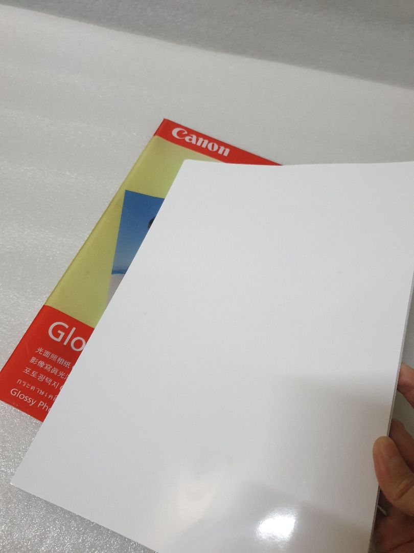 Canon Glossy Photo Paper GP401 A4 x 18 Sheets, Photography, Photography ...