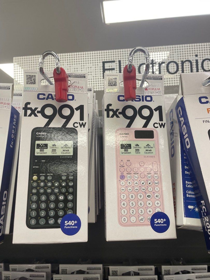 Casio calculators, Hobbies & Toys, Stationery & Craft, Stationery ...