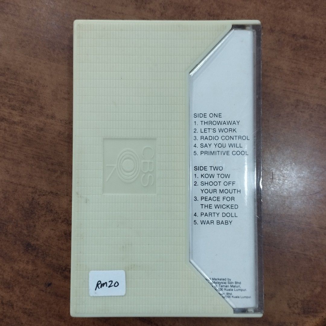 (Cassette) MICK JAGGER - PRIMITIVE COOL, Hobbies & Toys, Music & Media ...