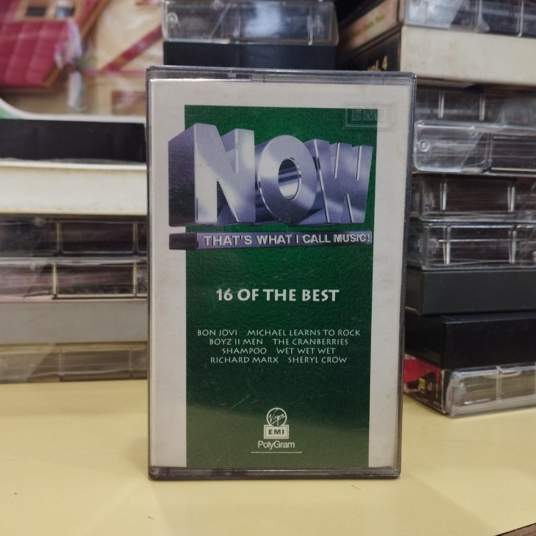 (Cassette) NOW THAT'S WHAT I CALL MUSIC: 16 of the Best, Hobbies & Toys ...