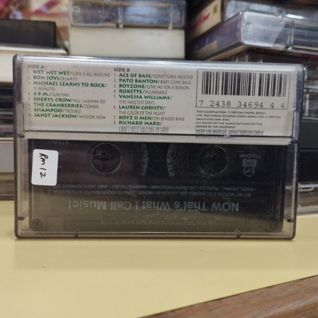 (Cassette) NOW THAT'S WHAT I CALL MUSIC: 16 of the Best, Hobbies & Toys ...