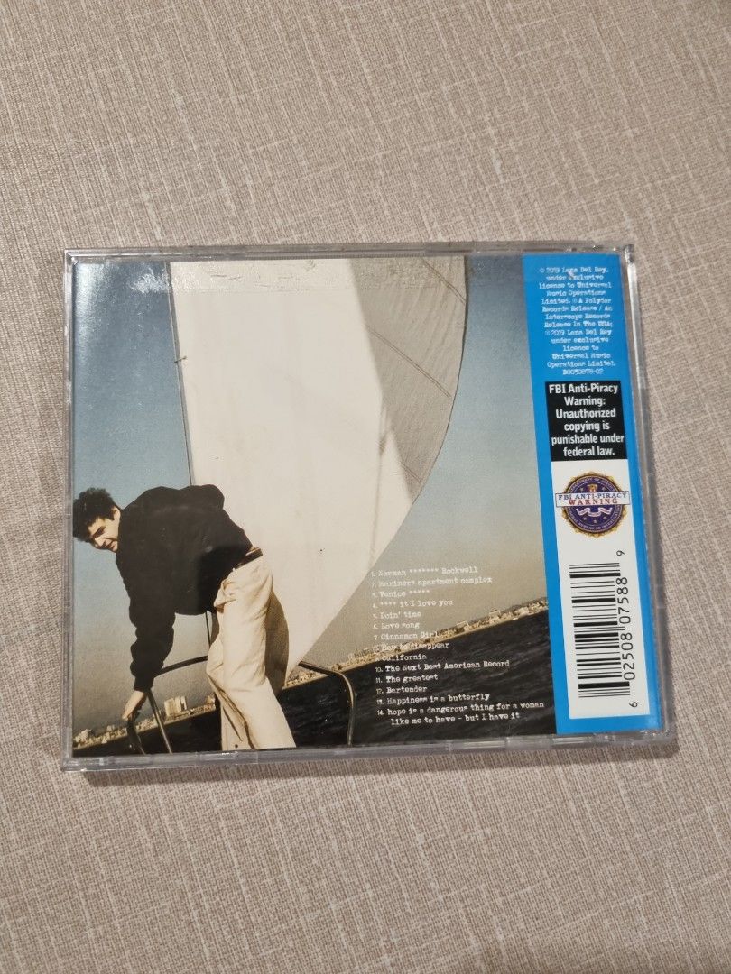 CD Lana Del Rey NFR!, Hobbies & Toys, Music & Media, CDs & DVDs on ...