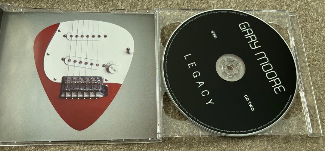 CD: rock, blues - Gary Moore Legacy 2CDs (Greatest Hits) EU Pressing ...
