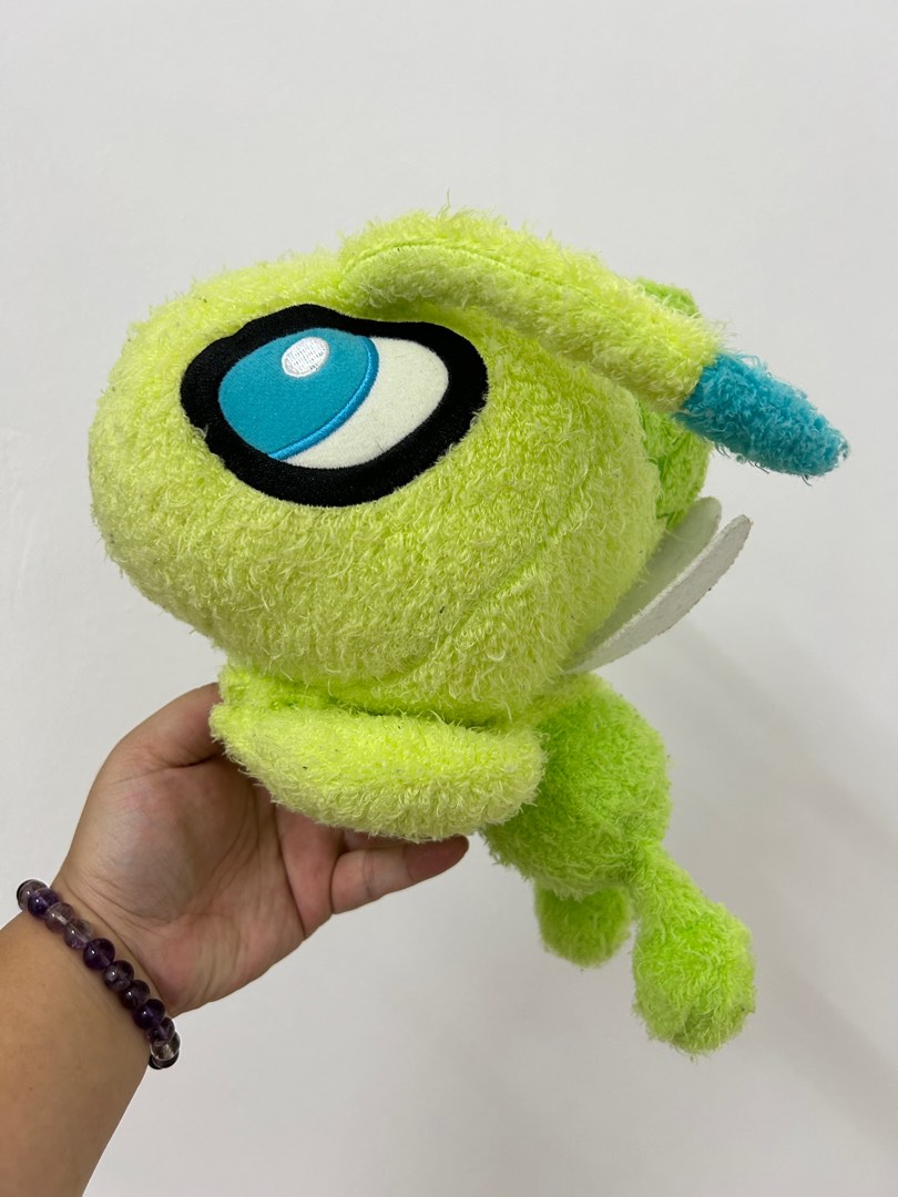 Celebi pokemon plush, Hobbies & Toys, Toys & Games on Carousell