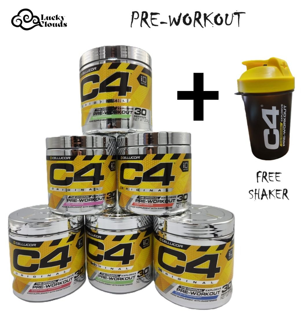 Cellucor C4 - Original Explosive, Pre Workout [ 30 servings ], Health ...