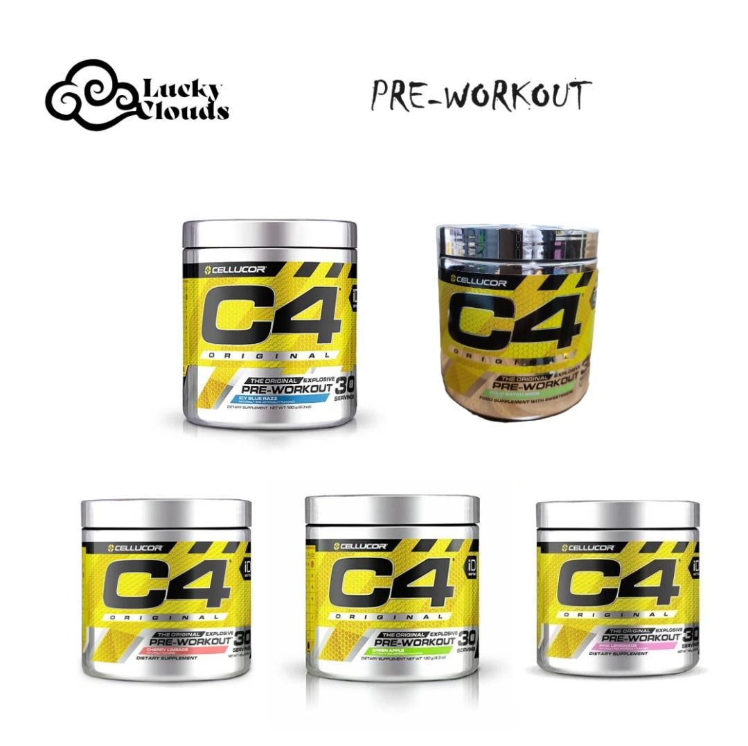 Cellucor C4 - Original Explosive, Pre Workout [ 30 servings ], Health ...