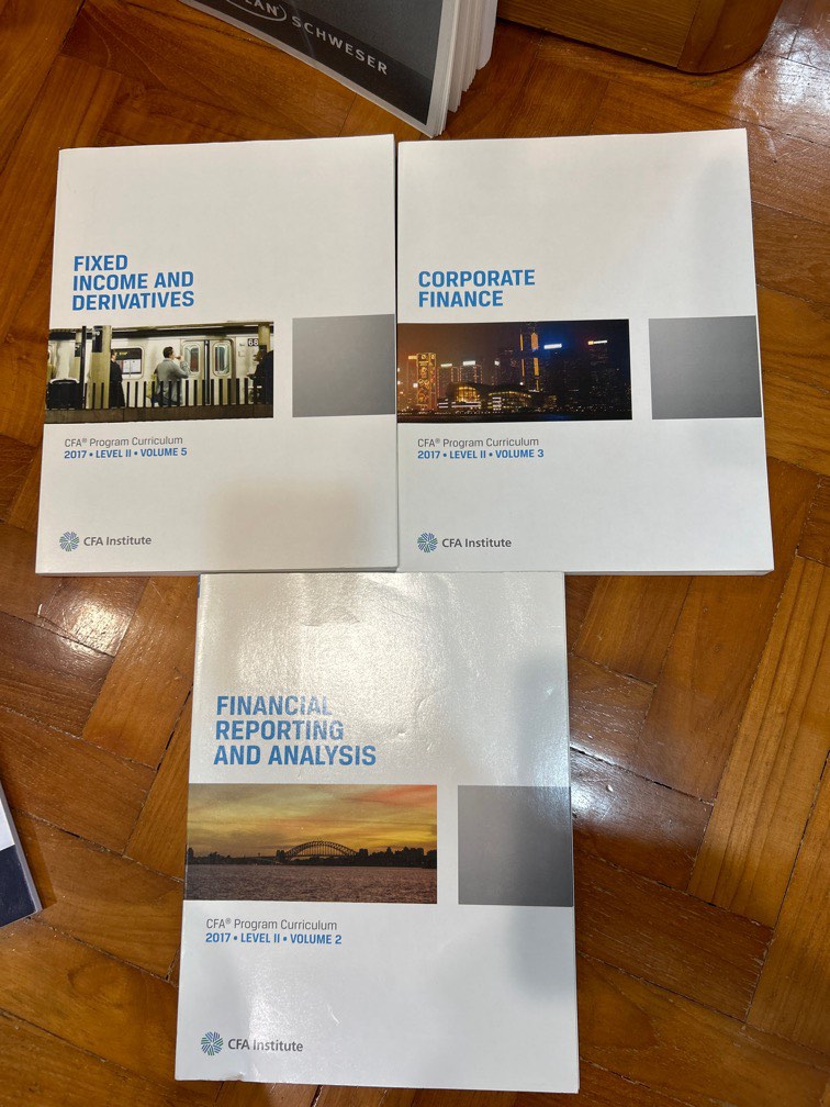 CFA Level 2 original books, Hobbies & Toys, Books & Magazines ...