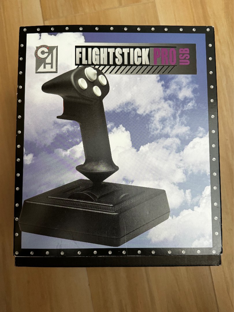 CH Product Flightstick Pro, 電子遊戲, 遊戲機配件, 手掣 - Carousell