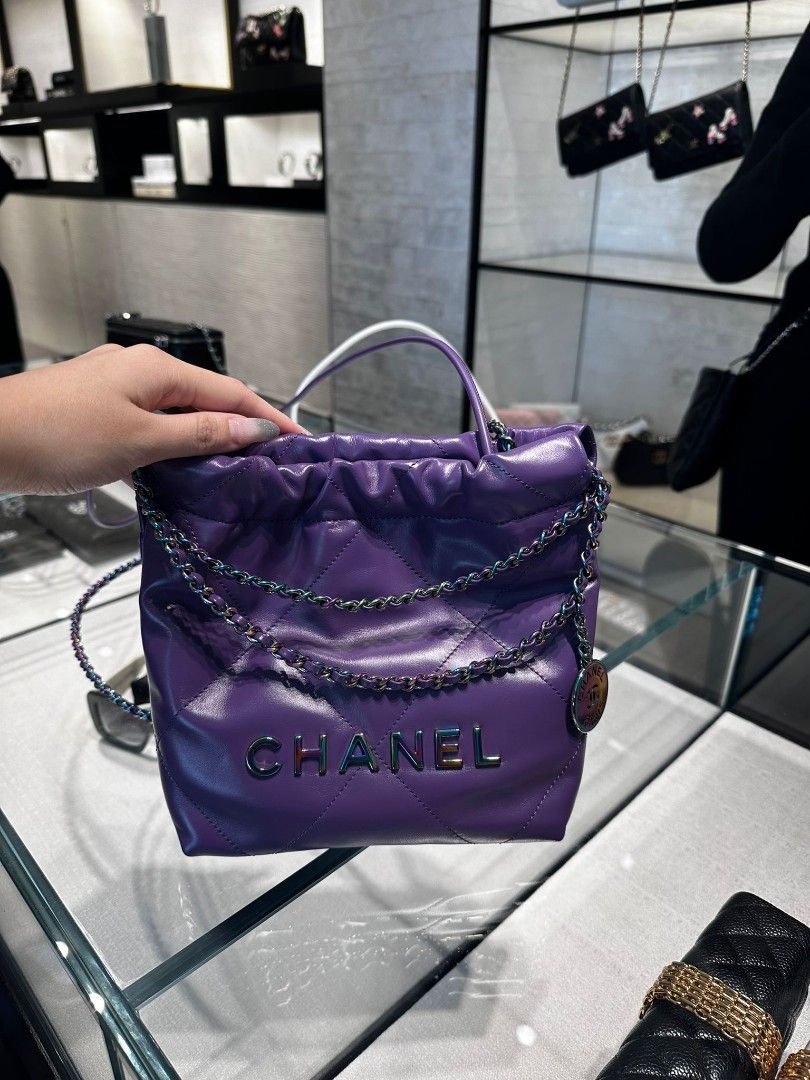 Chanel 22 mini limited edition, Luxury, Bags & Wallets on Carousell