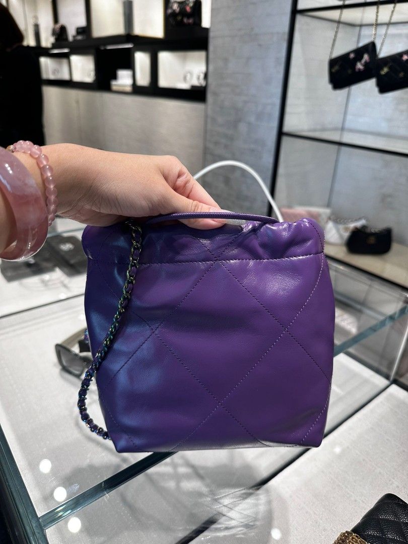Chanel 22 mini limited edition, Luxury, Bags & Wallets on Carousell