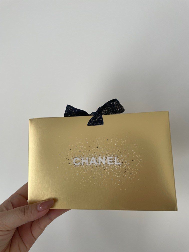 Chanel gift box - Gold, Luxury, Accessories on Carousell