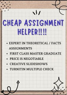 Cheap assignment helper, Announcements on Carousell