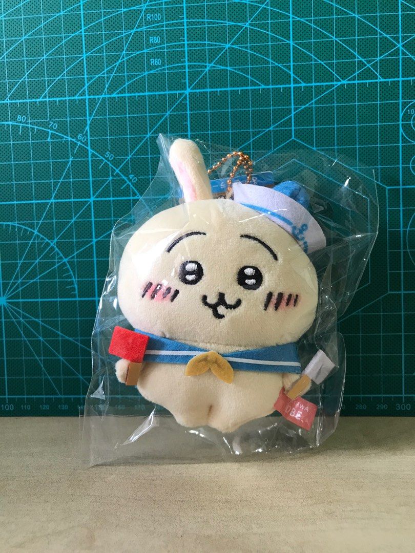 Chiikawa Sailor Kobe Limited Usagi Rabbit Bunny Keychain, Hobbies & Toys, Toys & Games on Carousell