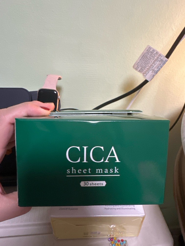 Cica Sheet Mask, Beauty & Personal Care, Face, Face Care on Carousell