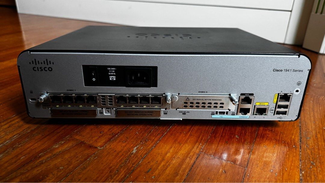 Cisco Router 1941, Computers & Tech, Parts & Accessories, Networking on ...