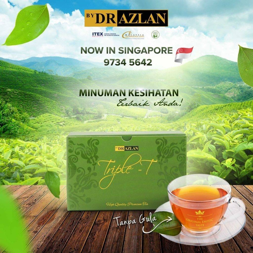 [CLEARANCE] Herbal Tea - Triple Tea by Dr. Azlan, Original Authentic ...