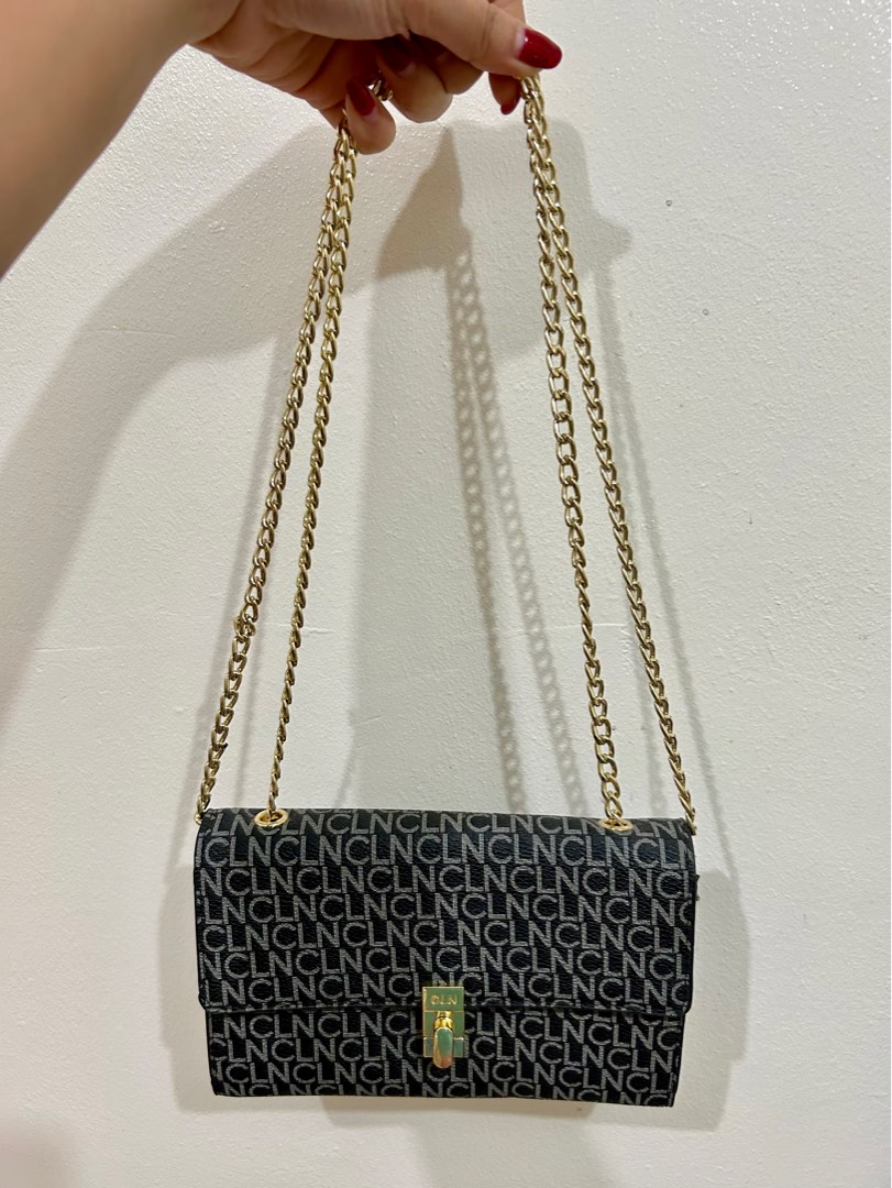 CLN Black Shoulder Bag, Women's Fashion, Bags & Wallets, Purses ...