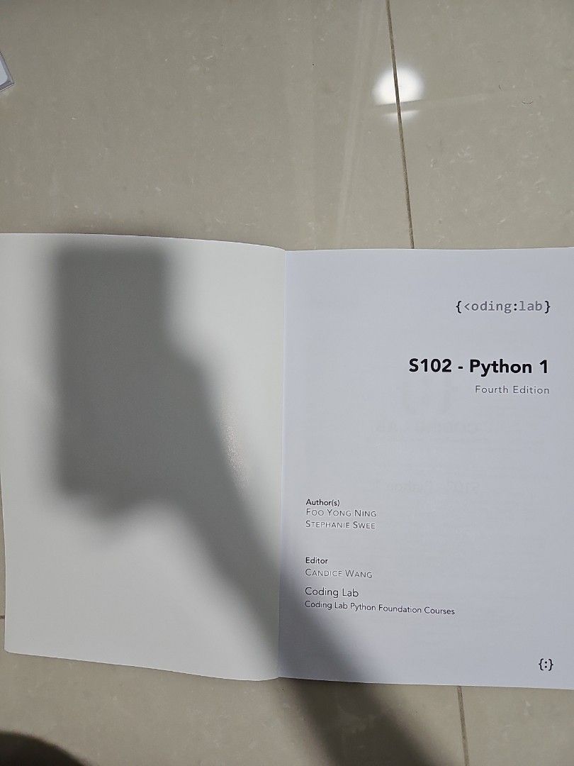 Coding Lab Python Textbooks 1 and 2, Hobbies & Toys, Books & Magazines, Textbooks on Carousell