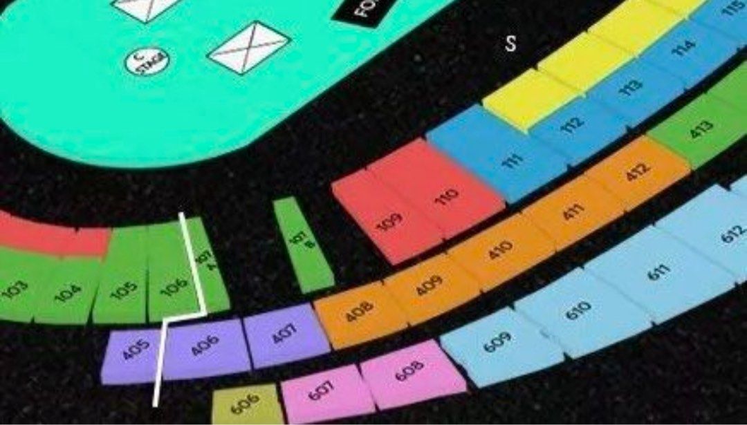 Coldplay CAT 3 ticket 30th Jan, Tickets & Vouchers, Event Tickets on ...