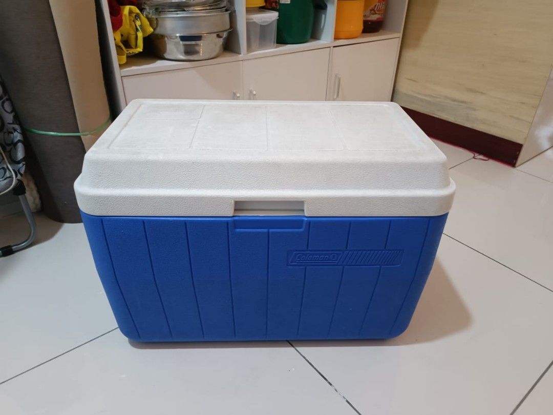 Coleman chiller box, Furniture & Home Living, Outdoor Furniture on ...
