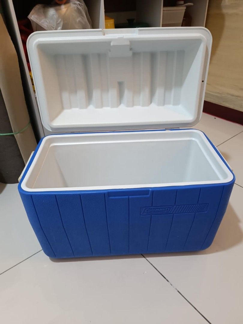 Coleman chiller box, Furniture & Home Living, Outdoor Furniture on ...