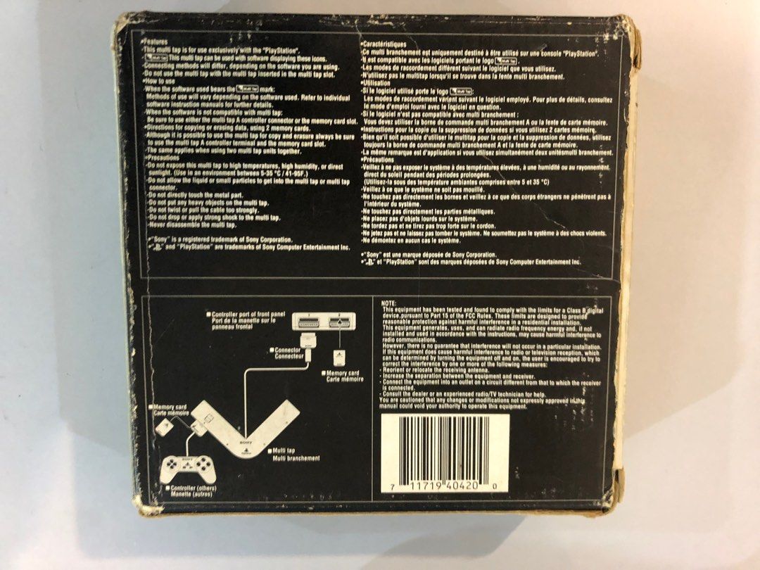 Collectible PlayStation Multi Tap Multi Branchement for Sale, Computers ...