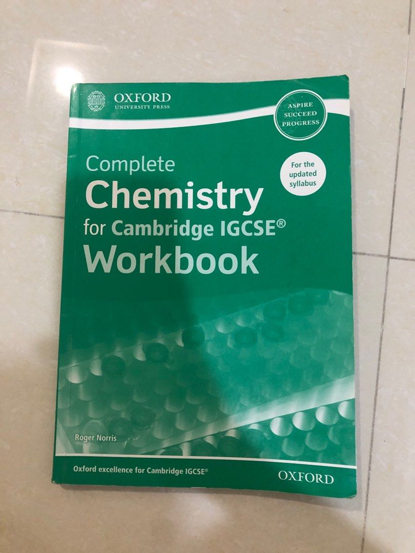Complete Chemistry for Cambridge IGCSE Workbook, Hobbies & Toys, Books ...