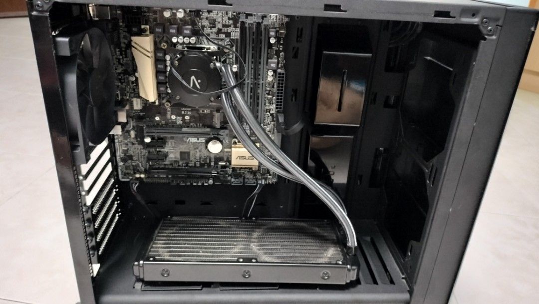 Consist: Casing (NZXT S340) (Intel i7-6700) (Asus H170M Plus ...