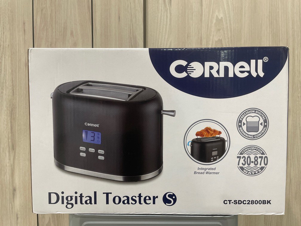 Cornell Digital Toaster CT-SDC2800BK, TV & Home Appliances, Kitchen ...