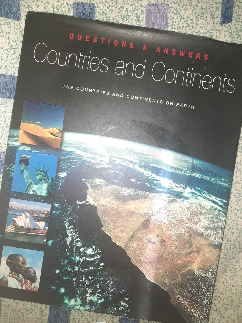 Countries and Continents Book, Hobbies & Toys, Books & Magazines, Magazines on Carousell