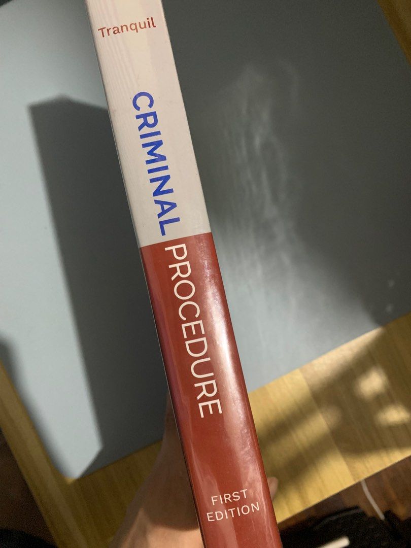 Criminal Procedure, Tranquil Salvador 2019, Hobbies & Toys, Books ...