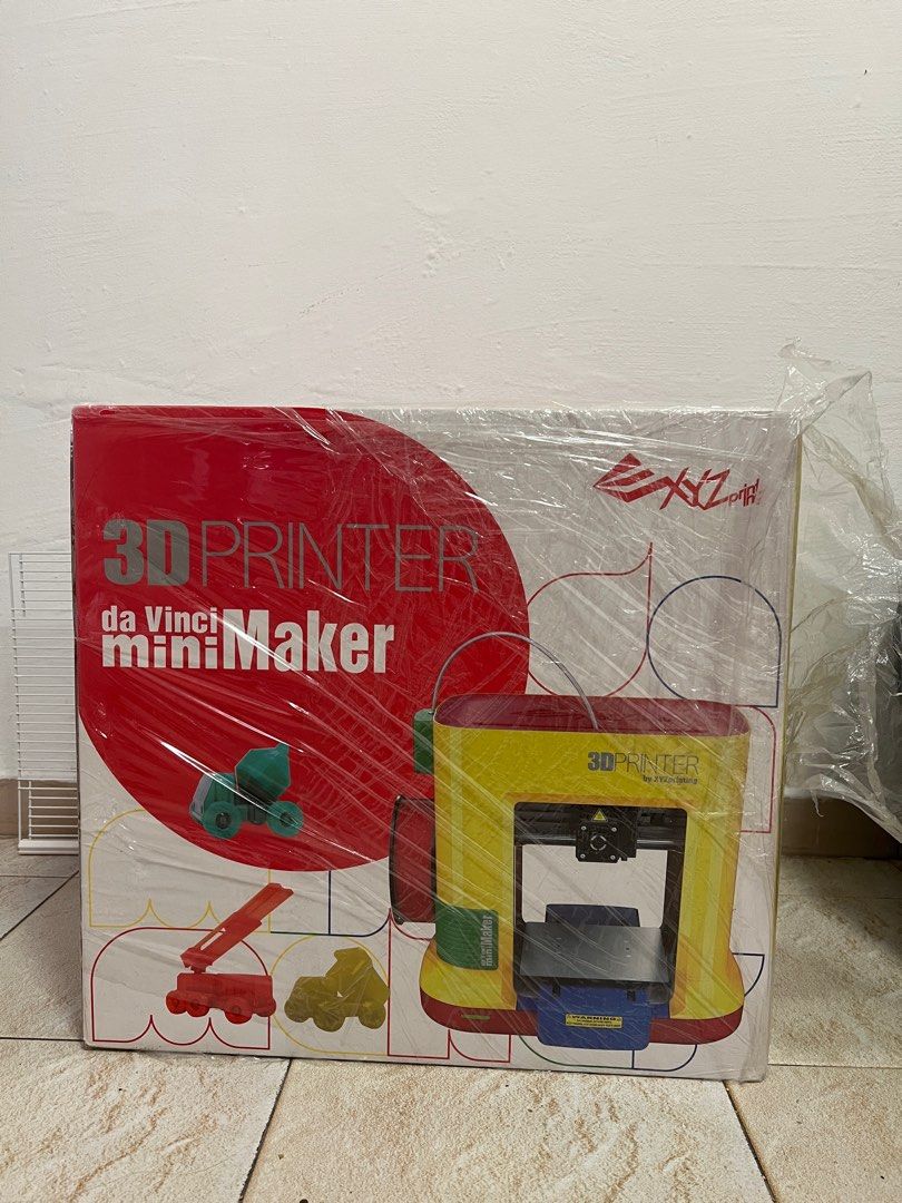Da Vinci miniMaker 3D Printer, Computers & Tech, Printers, Scanners ...
