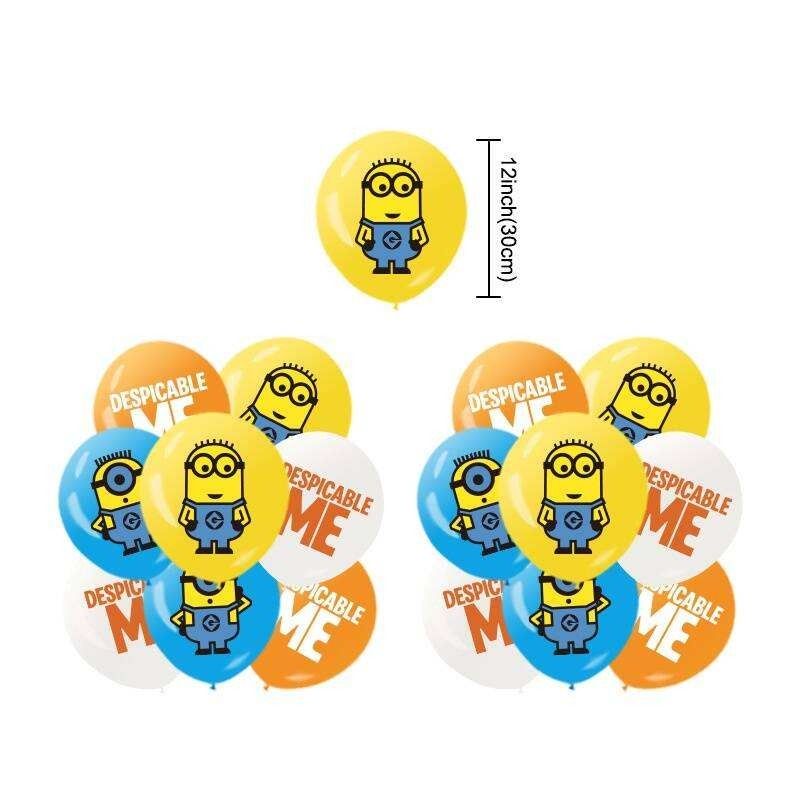 Despicable Me Minions Birthday Theme: HBD Banner, Cake Toppers and ...