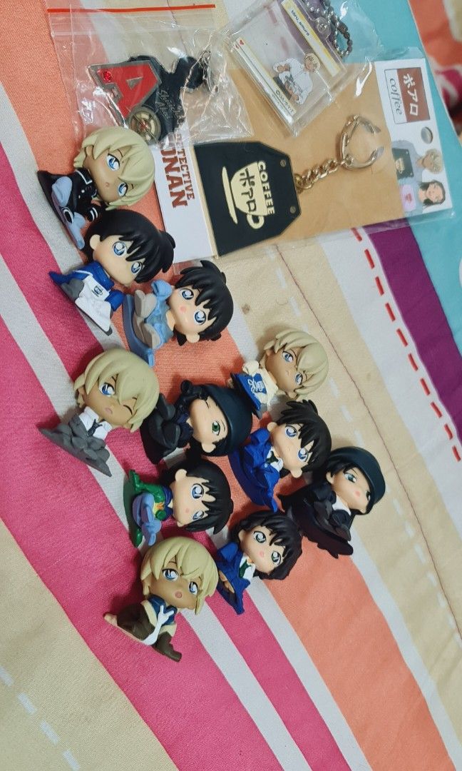 Detective Conan Chibi Bundle, Hobbies & Toys, Toys & Games on Carousell
