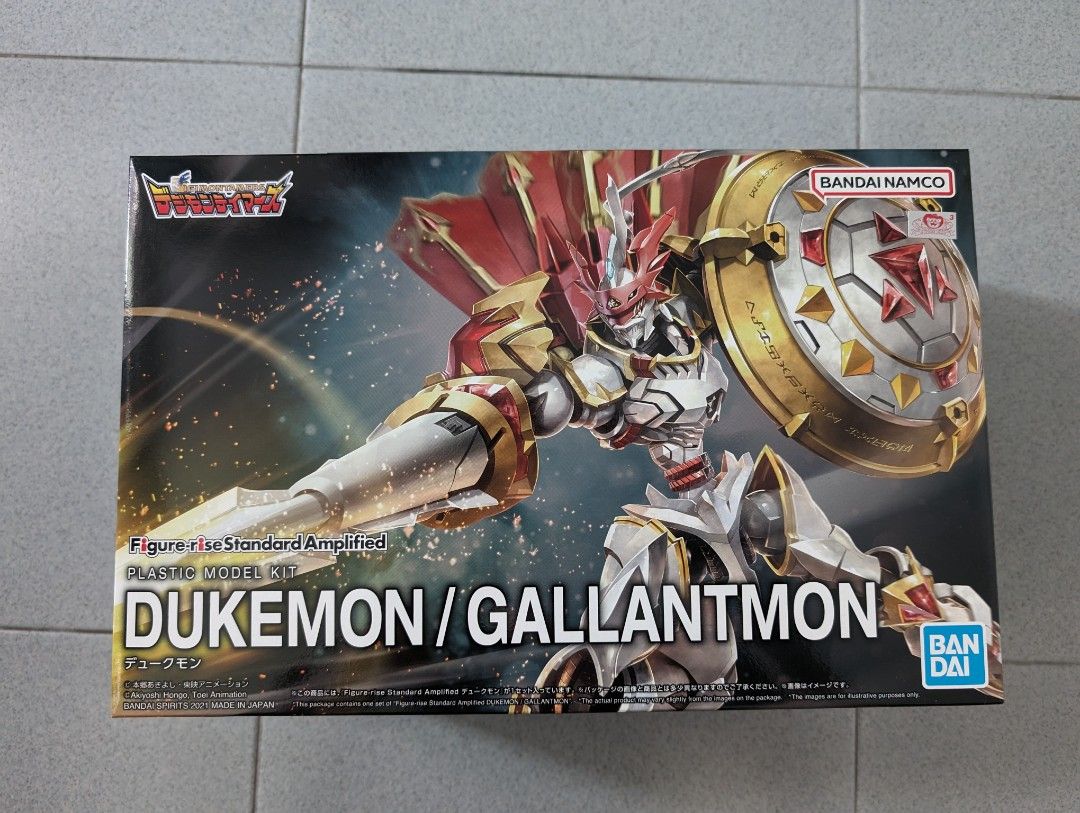 Digimon Dukemon Gallantmon, Hobbies & Toys, Toys & Games on Carousell