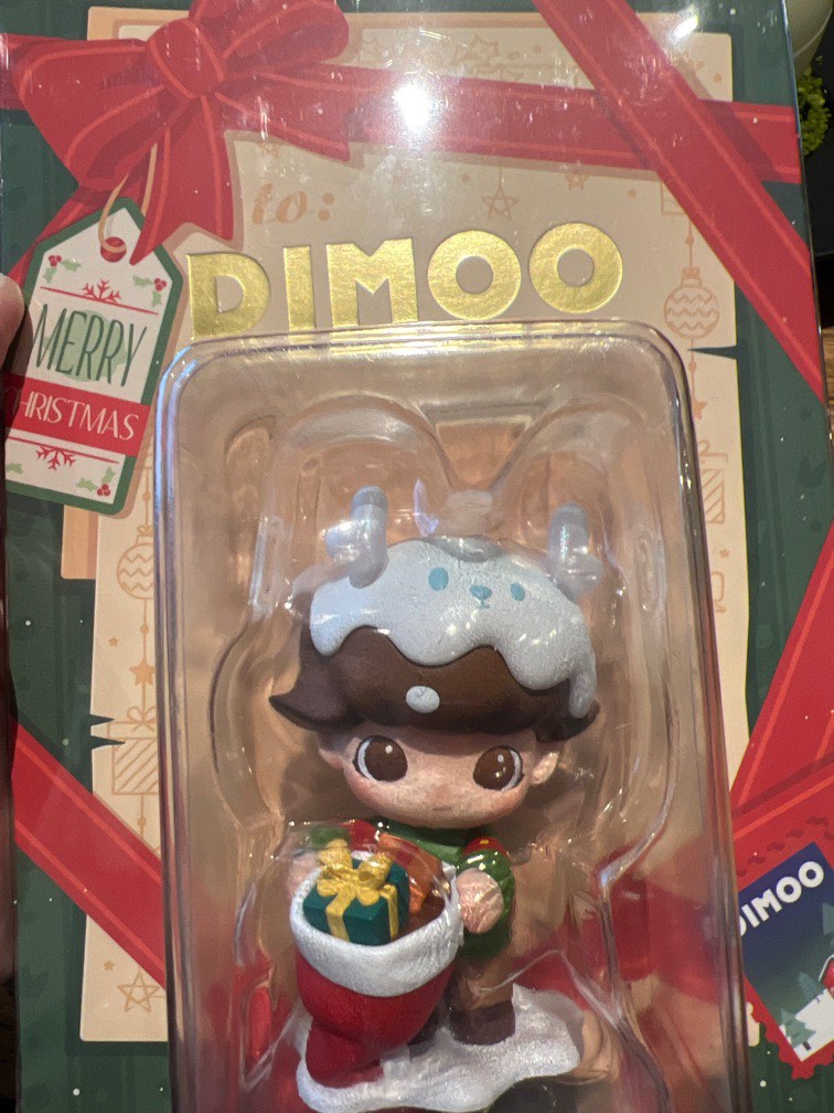 Dimoo Christmas Gift PopMart, Hobbies & Toys, Toys & Games on Carousell