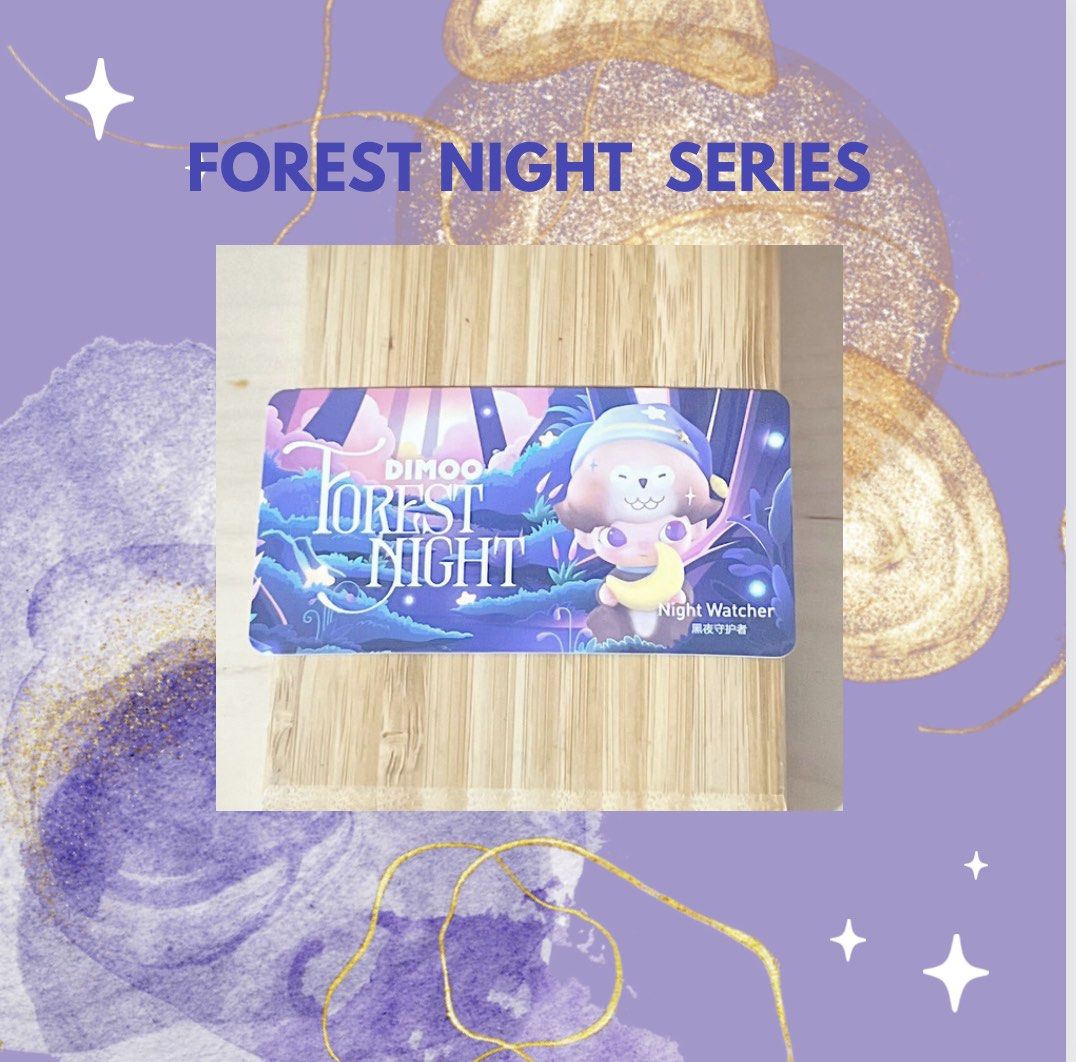 DIMOO FOREST NIGHT POPMART (AUTHENTIC), Hobbies & Toys, Memorabilia ...